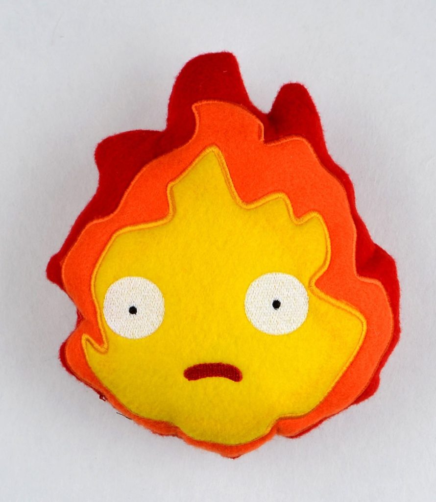 Angry Flame Stuffie – String Theory Fabric Art