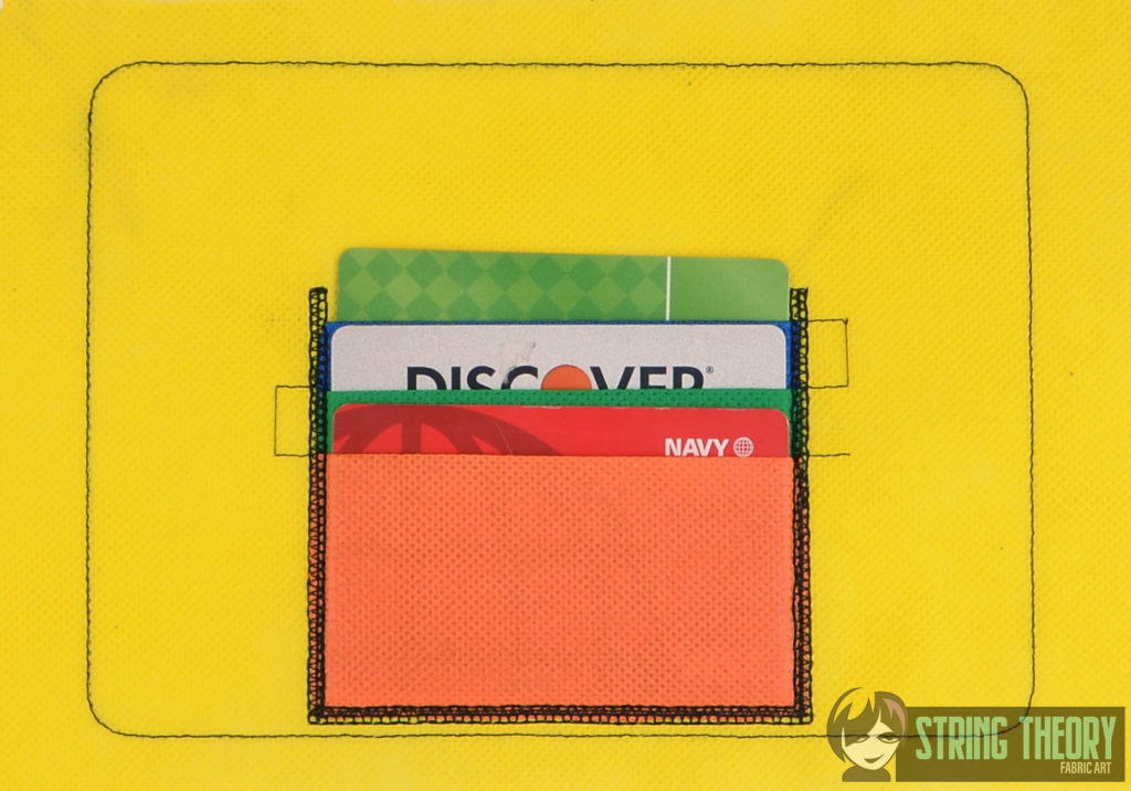 Zip Bag Inserts Horizontal & Vertical, Credit Card & Zip Pocket ...