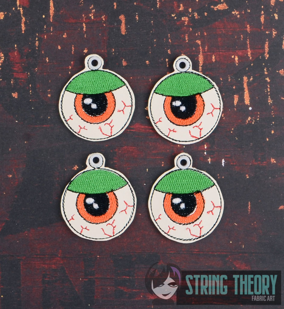 Monster Eyeball – String Theory Fabric Art
