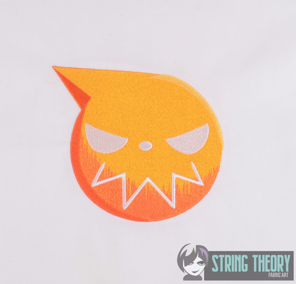 Soul Eater Logo – String Theory Fabric Art