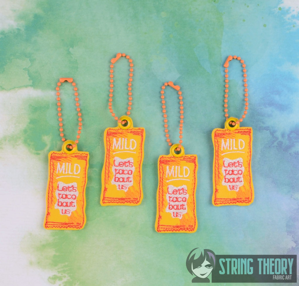 Mild Sauce Packet – String Theory Fabric Art