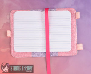 Flower Bomb Notebook Cover – String Theory Fabric Art