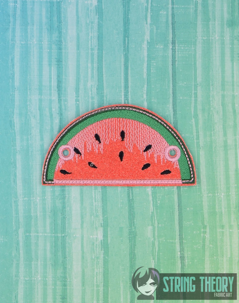 Watermelon – String Theory Fabric Art