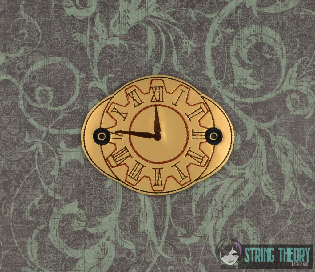 Antique Pocket Watch – String Theory Fabric Art