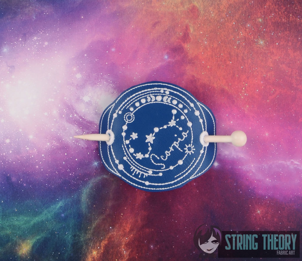Scorpio Constellation – String Theory Fabric Art