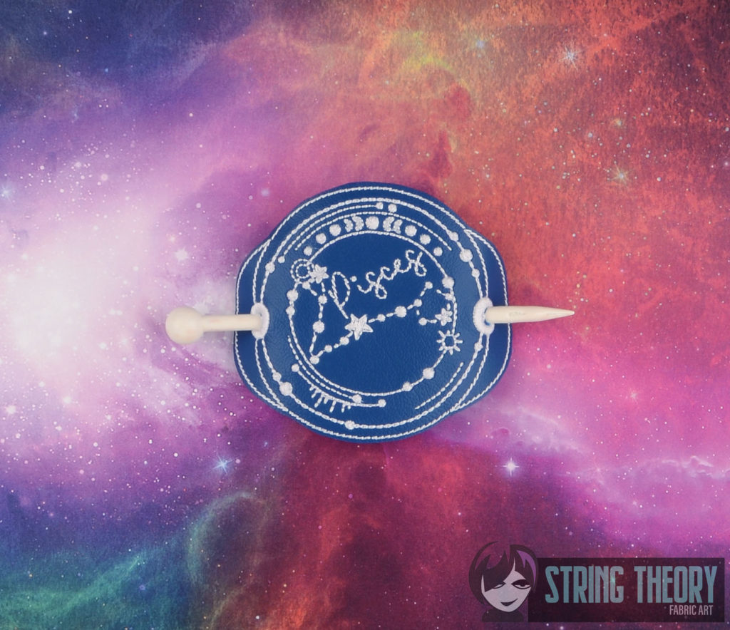 Pisces Constellation – String Theory Fabric Art