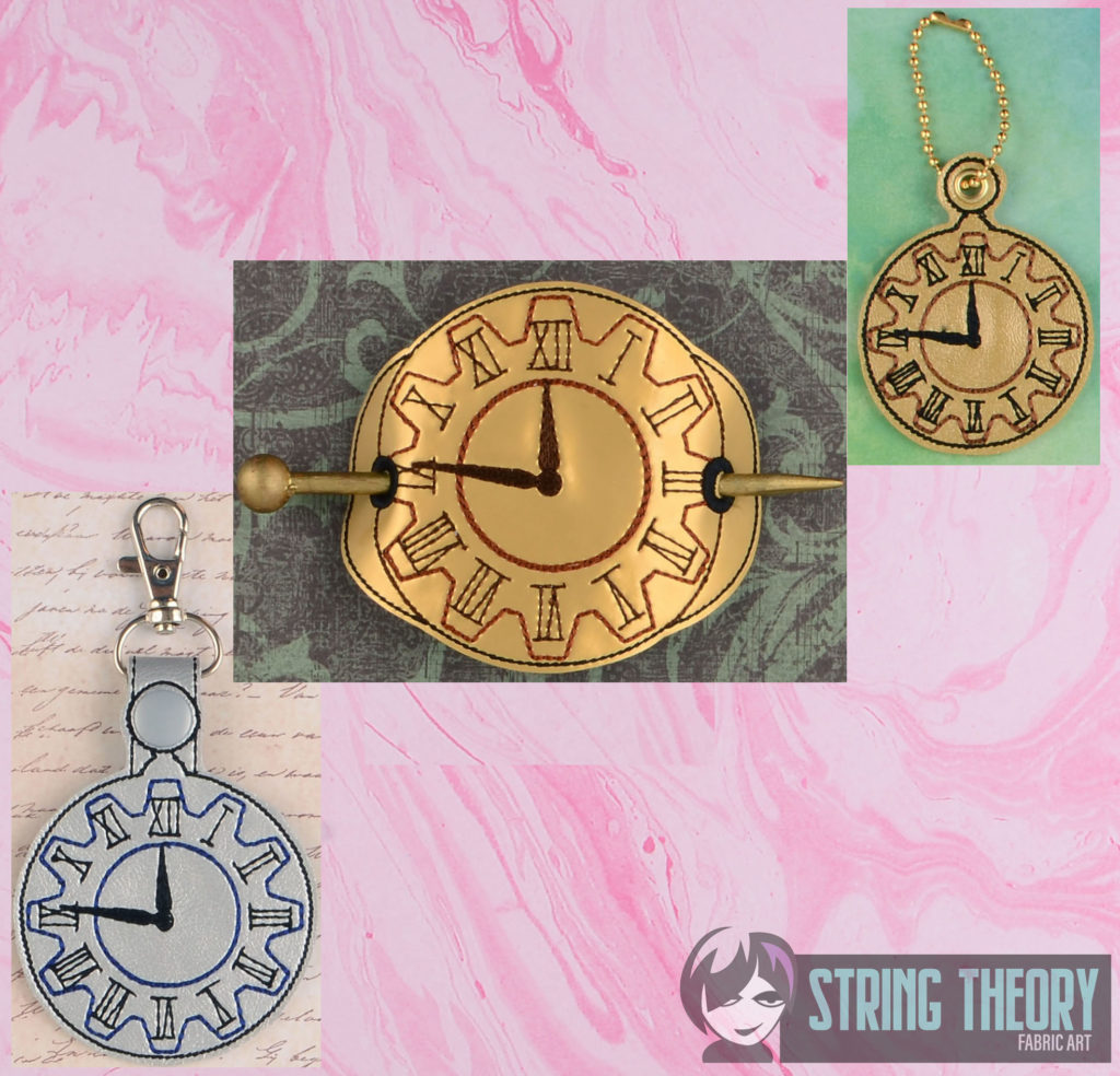 Antique Pocket Watch – String Theory Fabric Art