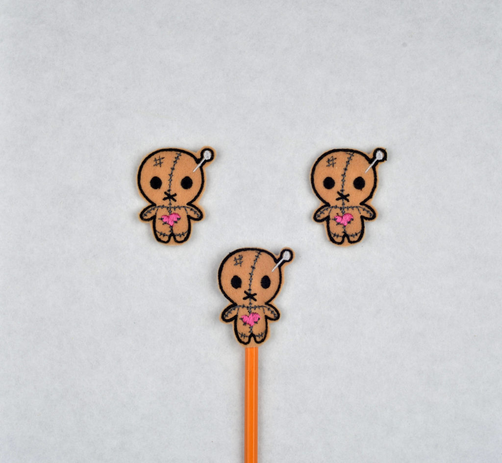 Chibi VooDoo Doll – String Theory Fabric Art