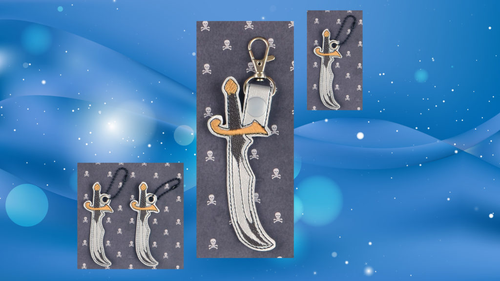 Cutlass Sword – String Theory Fabric Art