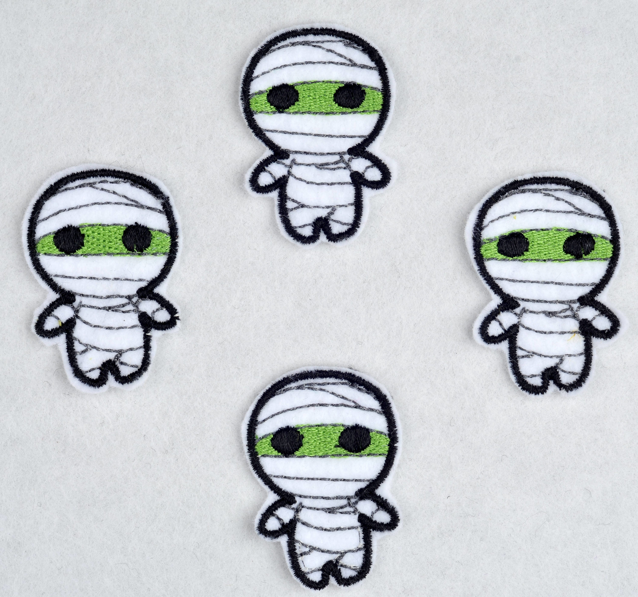 Chibi Mummy – String Theory Fabric Art