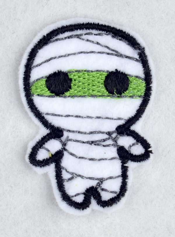 Chibi Mummy – String Theory Fabric Art