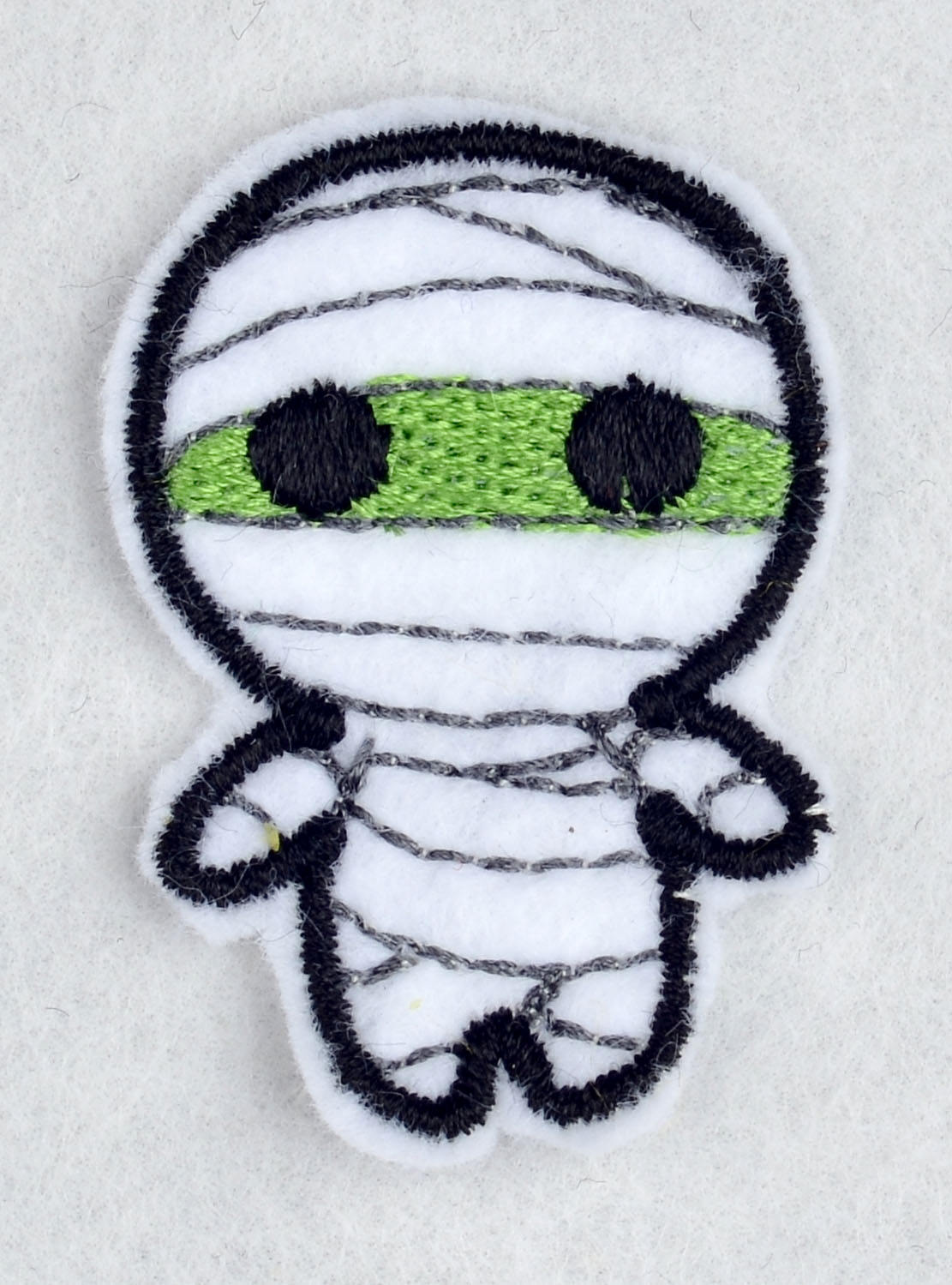 Chibi Mummy – String Theory Fabric Art