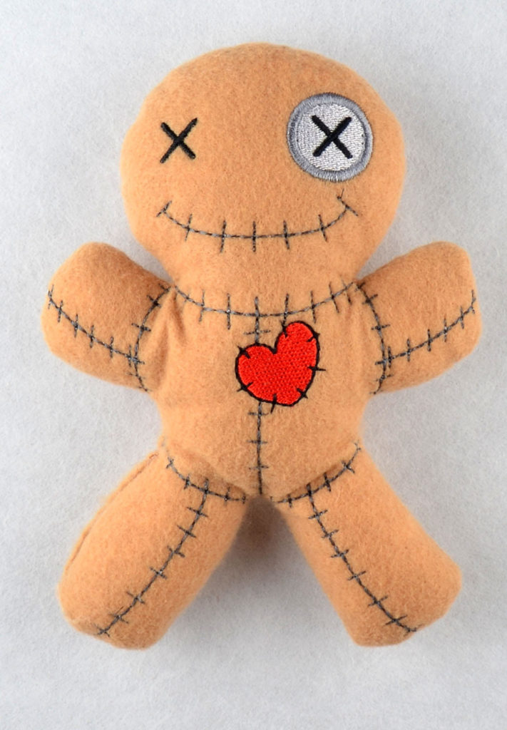 VooDoo Doll Stuffie – String Theory Fabric Art