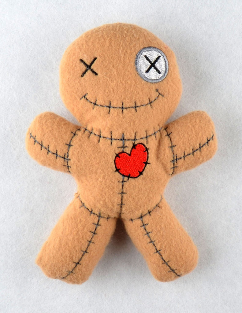 VooDoo Doll Stuffie – String Theory Fabric Art