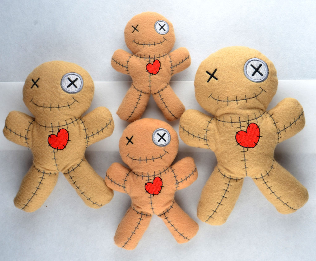 VooDoo Doll Stuffie – String Theory Fabric Art