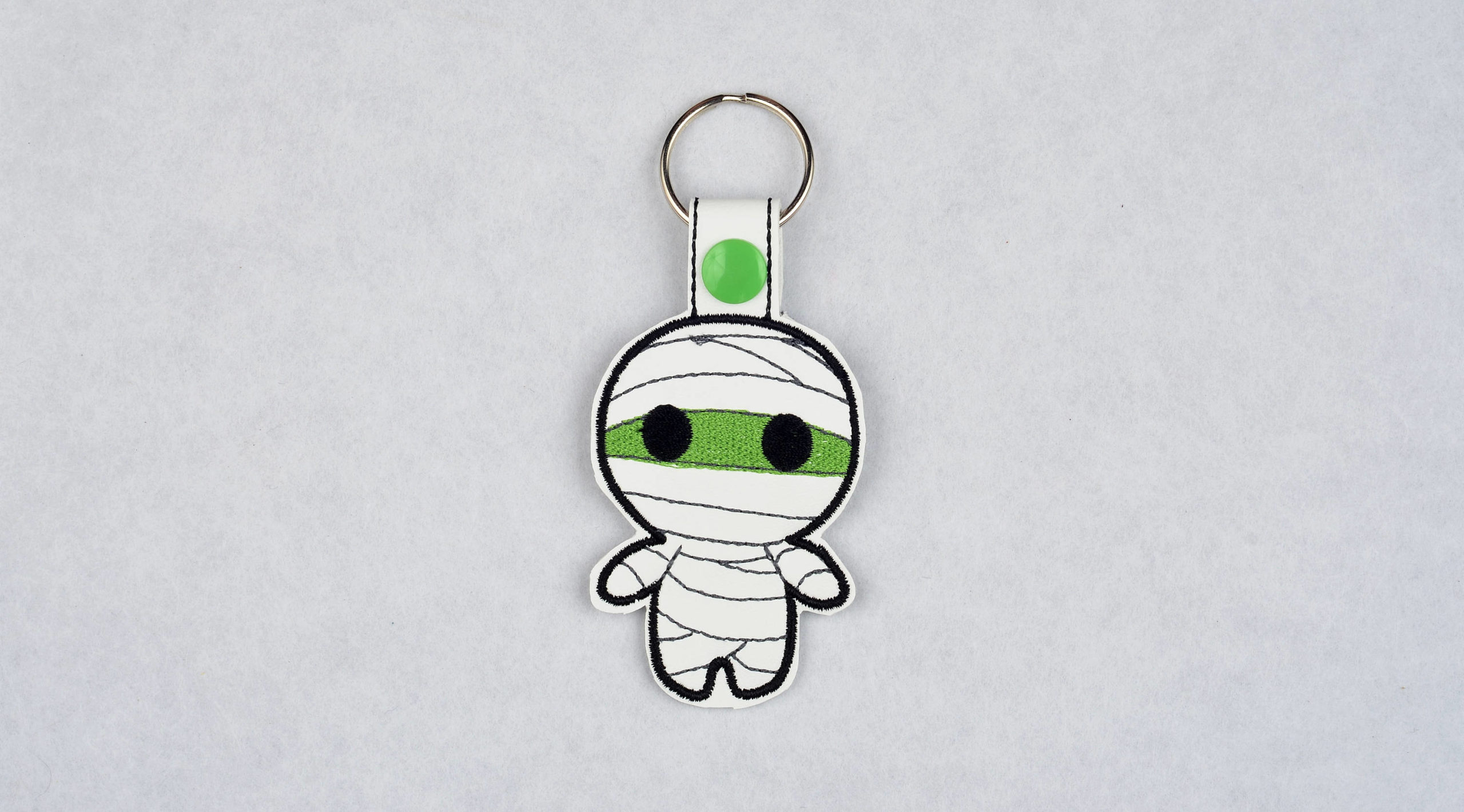 Chibi Mummy – String Theory Fabric Art