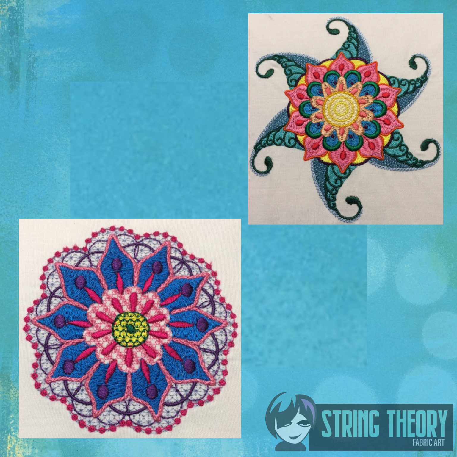 String Theory Fabric Art