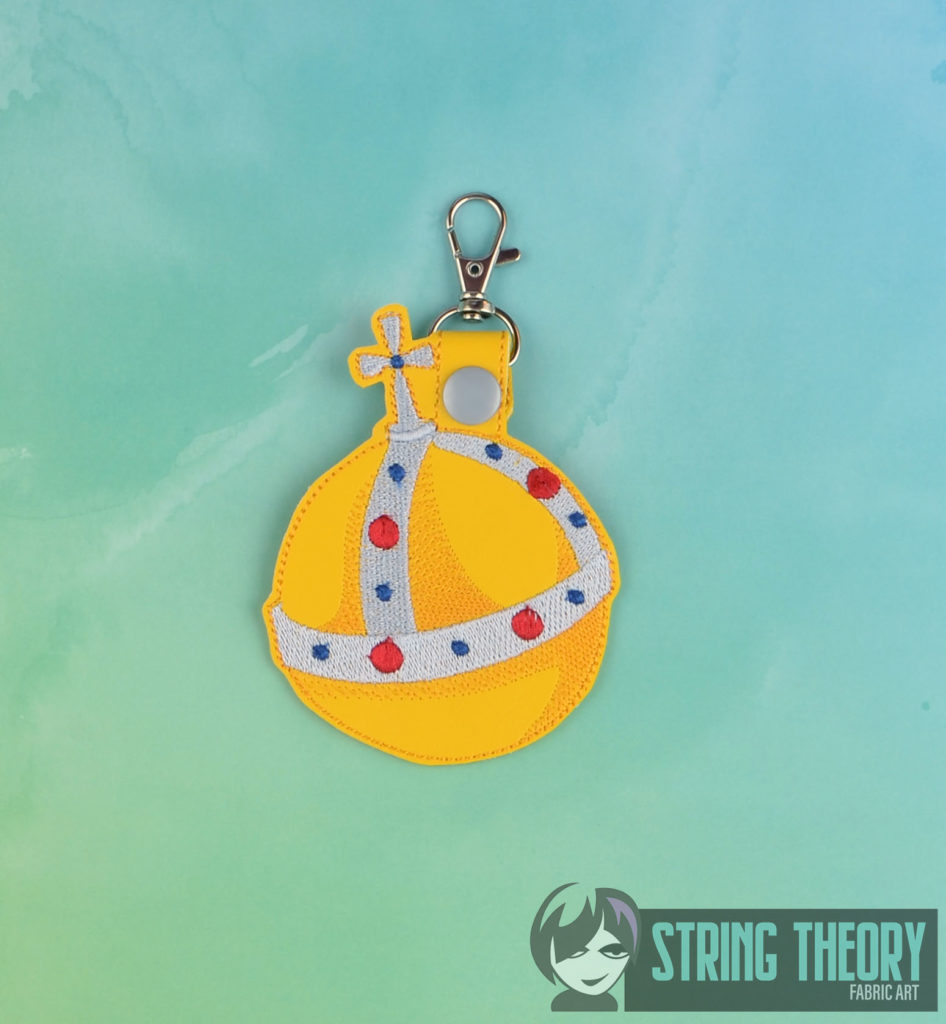 Holy Hand Grenade of Antioch – String Theory Fabric Art