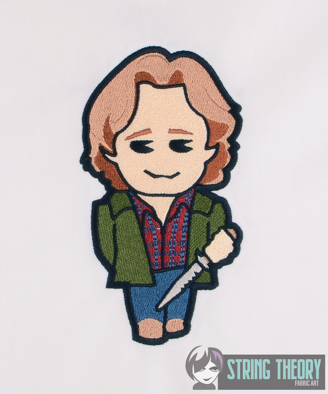 Chibi Sam – String Theory Fabric Art