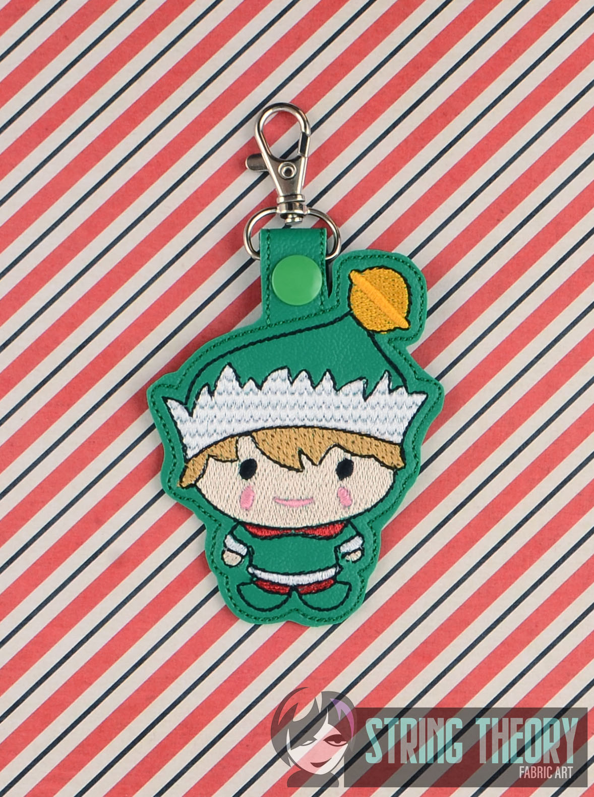 Chibi Elf – String Theory Fabric Art
