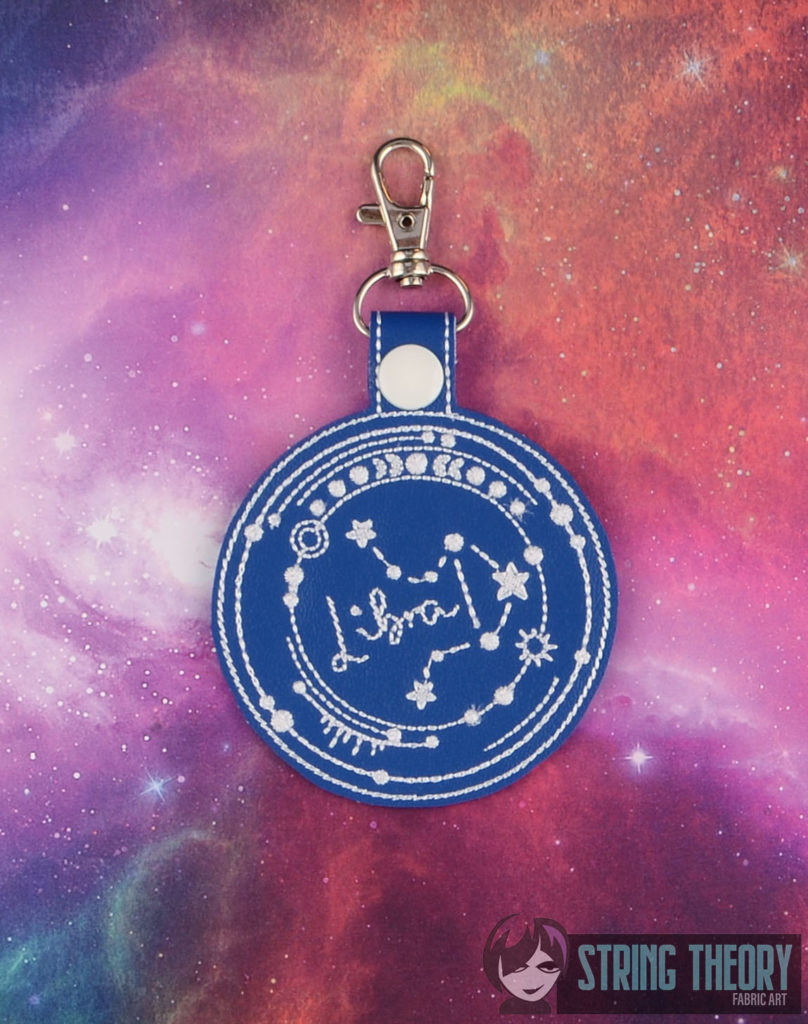 Libra Constellation – String Theory Fabric Art