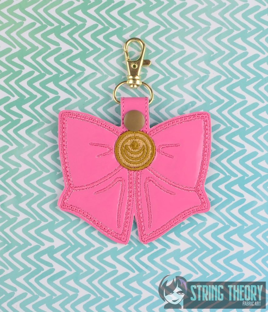 Japanese School Girl Hero Bow – String Theory Fabric Art