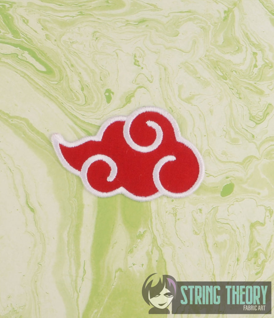Naruto Akatsuki Cloud – String Theory Fabric Art