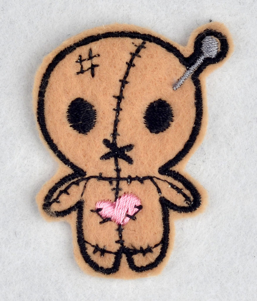 Chibi VooDoo Doll – String Theory Fabric Art