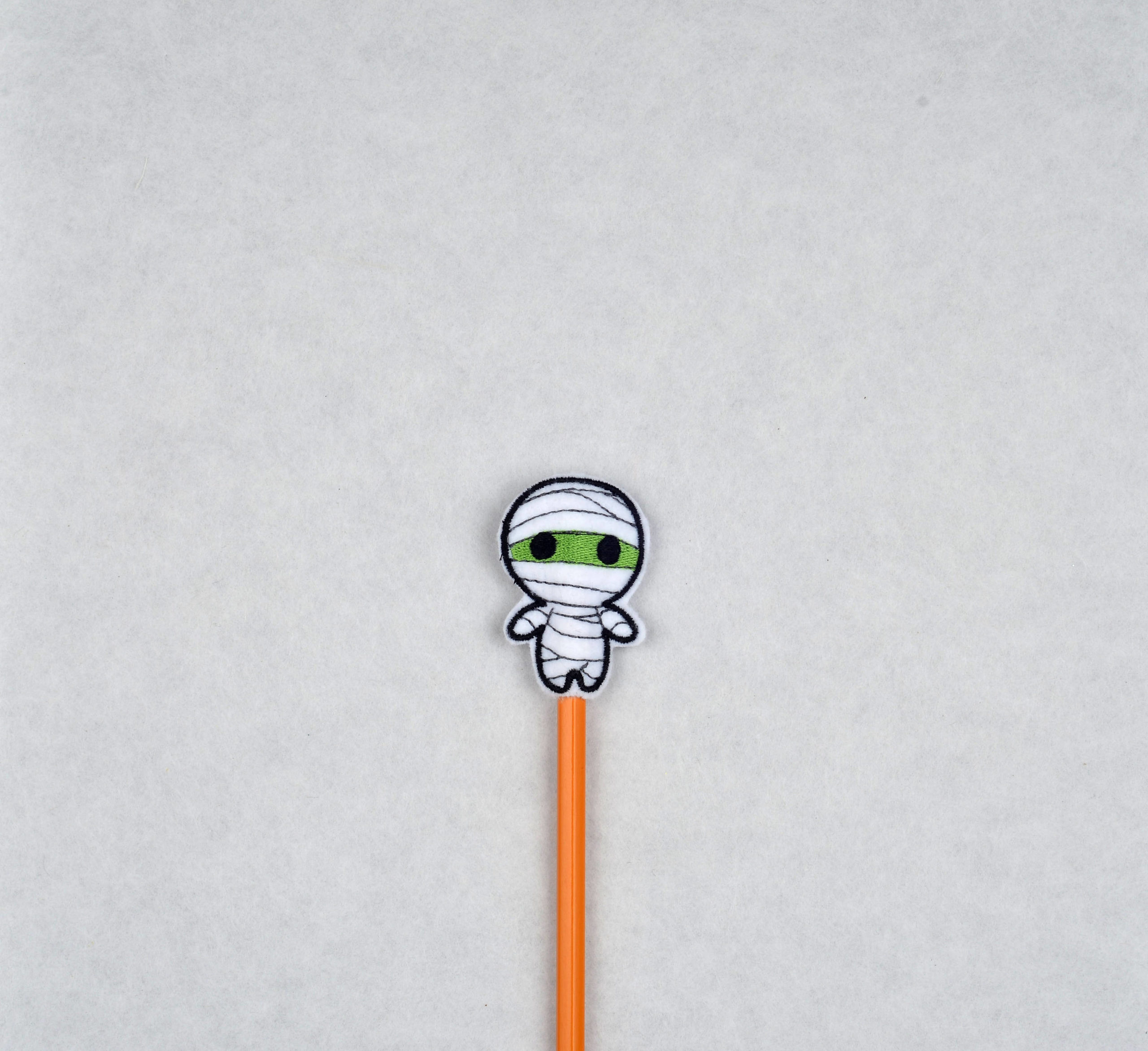 Chibi Mummy – String Theory Fabric Art