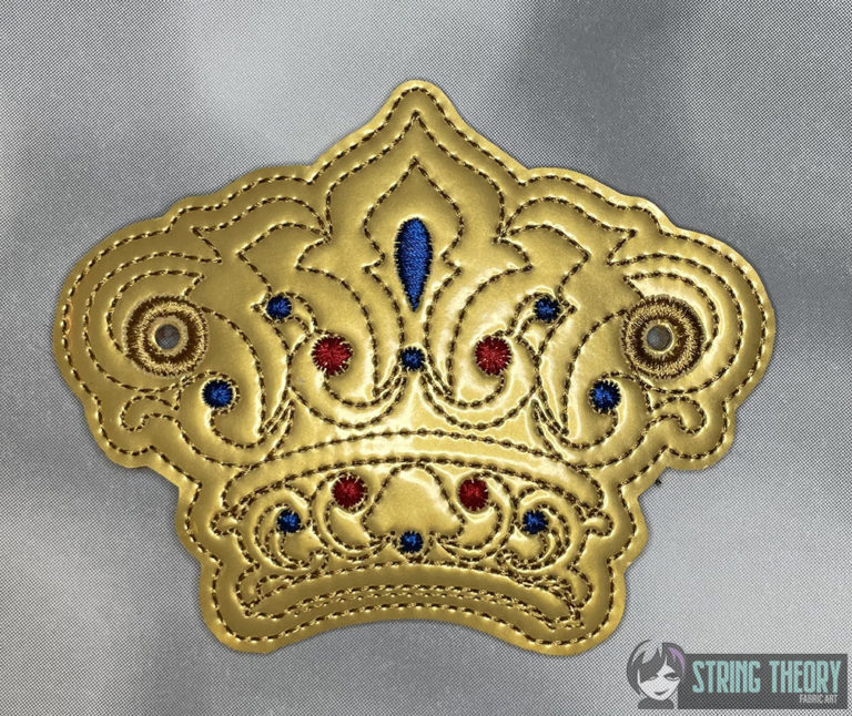 Crown – String Theory Fabric Art