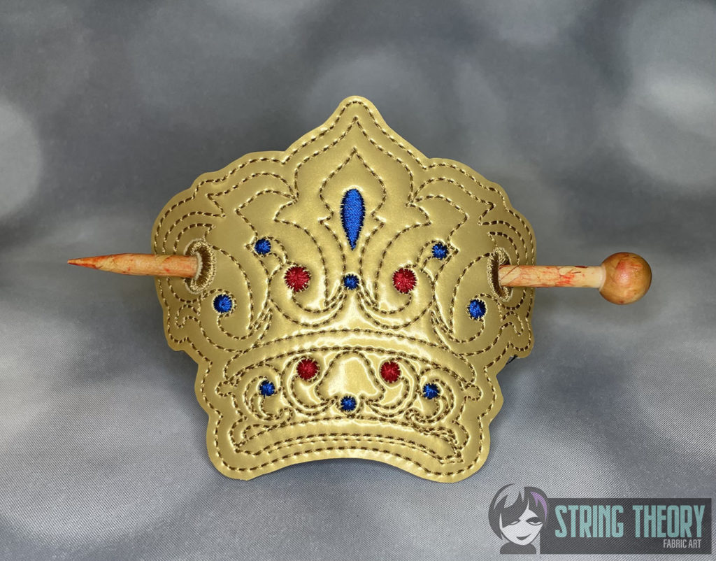 Crown – String Theory Fabric Art