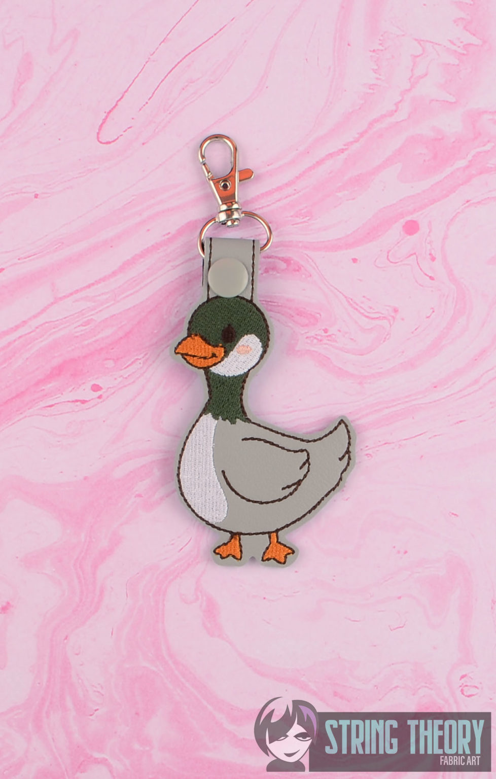 Chibi Goose – String Theory Fabric Art