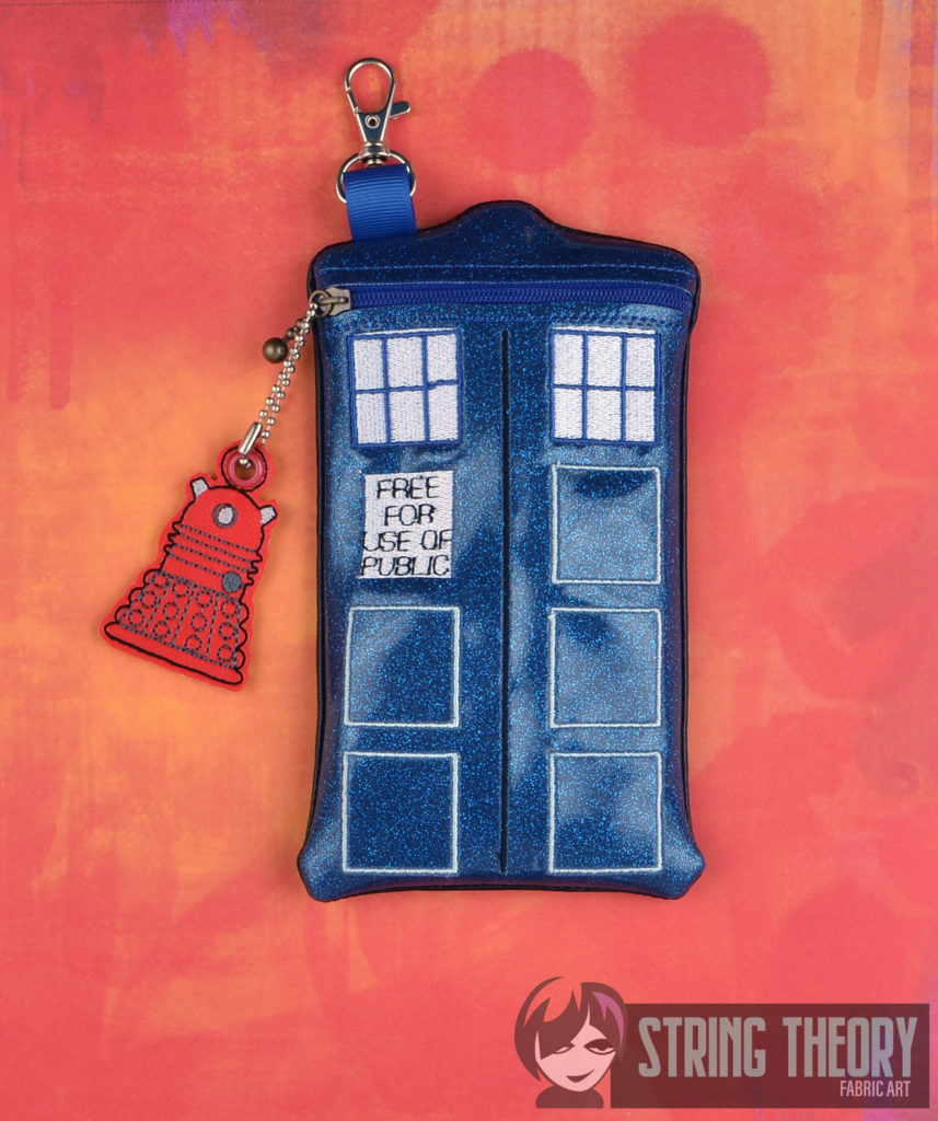 Dr. Space Time – Displacement Vehicle Shaped Partially Lined Zip Bag ...