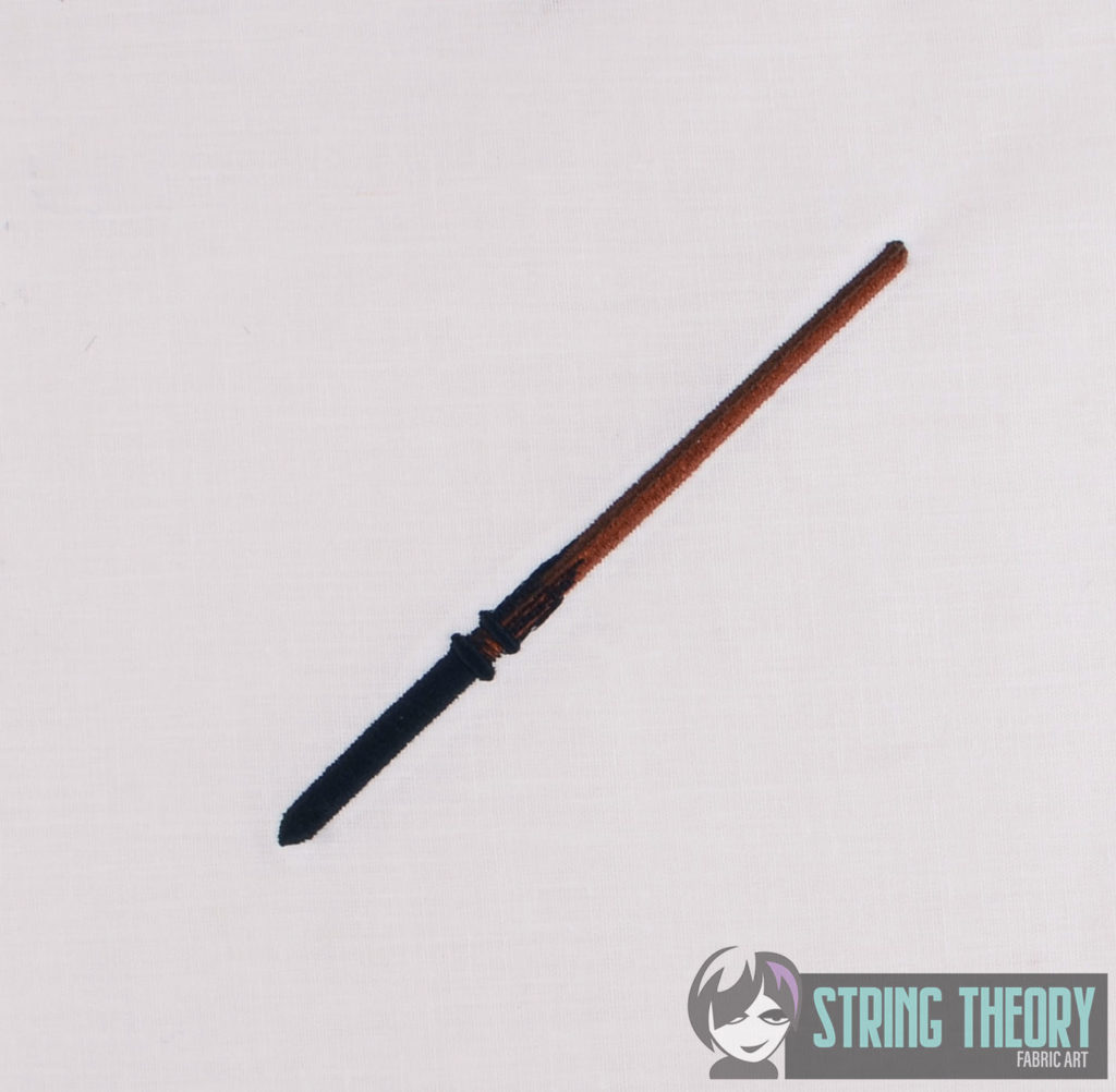 Spell Academy – Magic Wands – String Theory Fabric Art