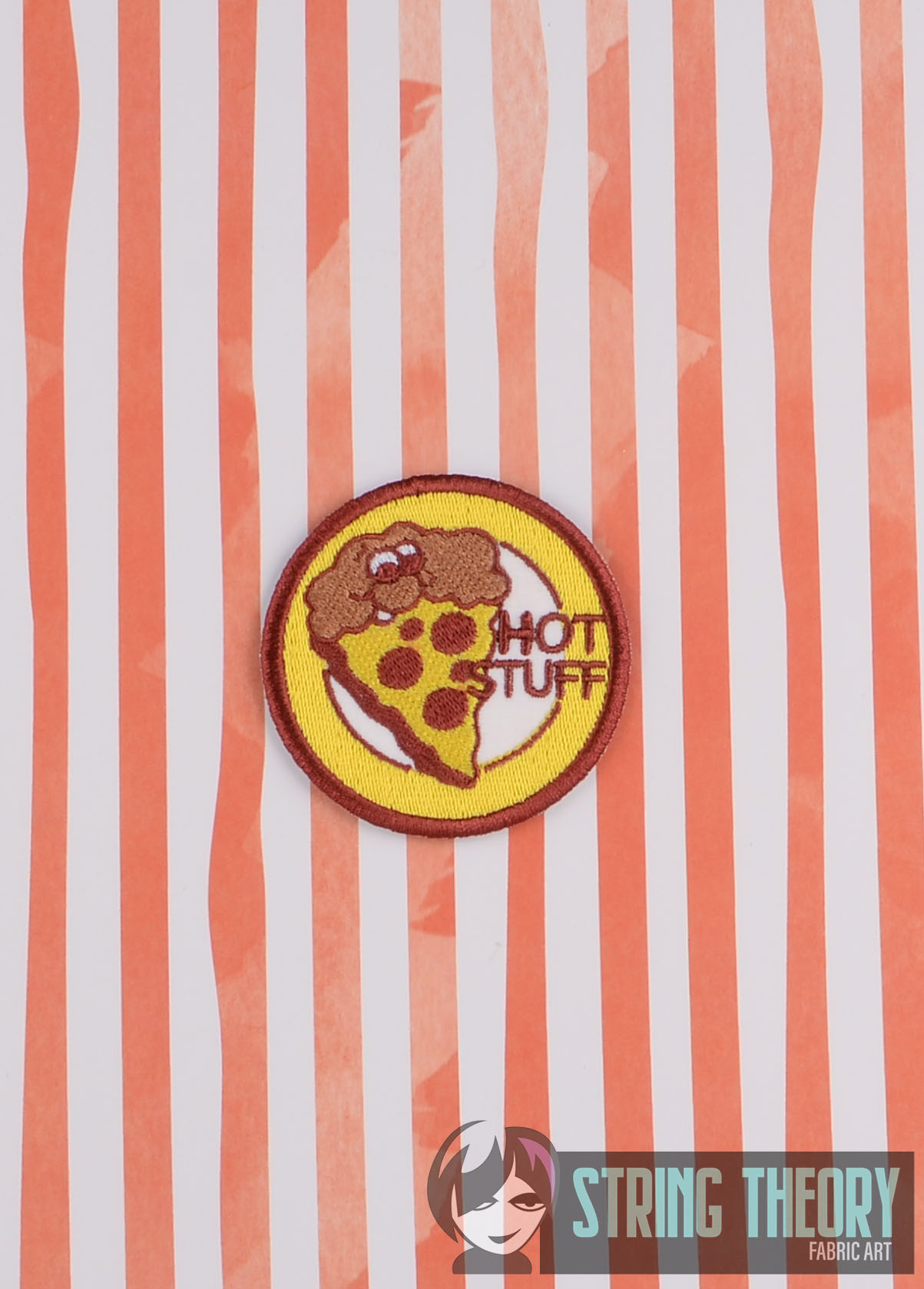 Scratch n Sniff Hot Stuff – String Theory Fabric Art