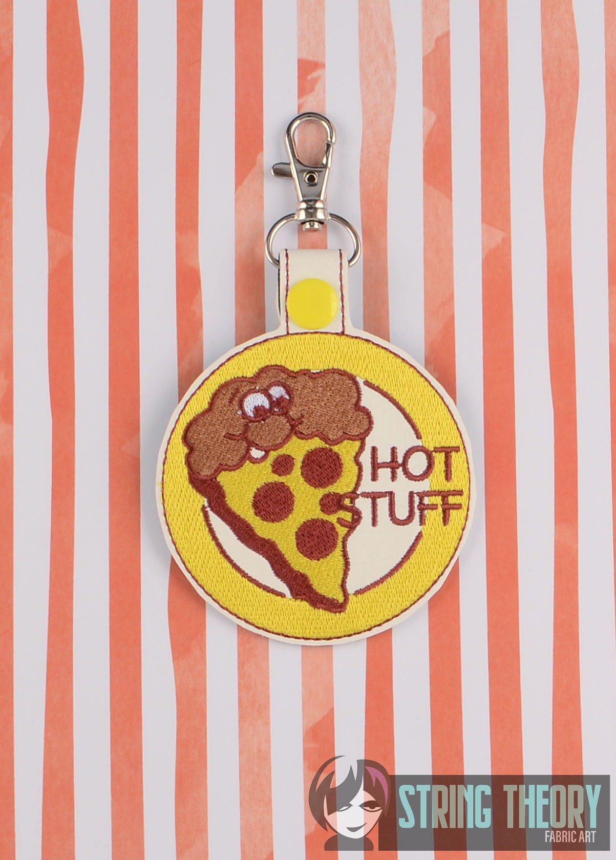 Scratch n Sniff Hot Stuff – String Theory Fabric Art