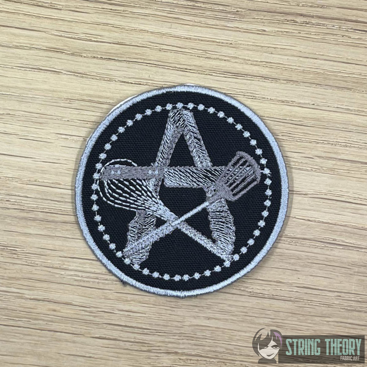 KItchen Witch – String Theory Fabric Art