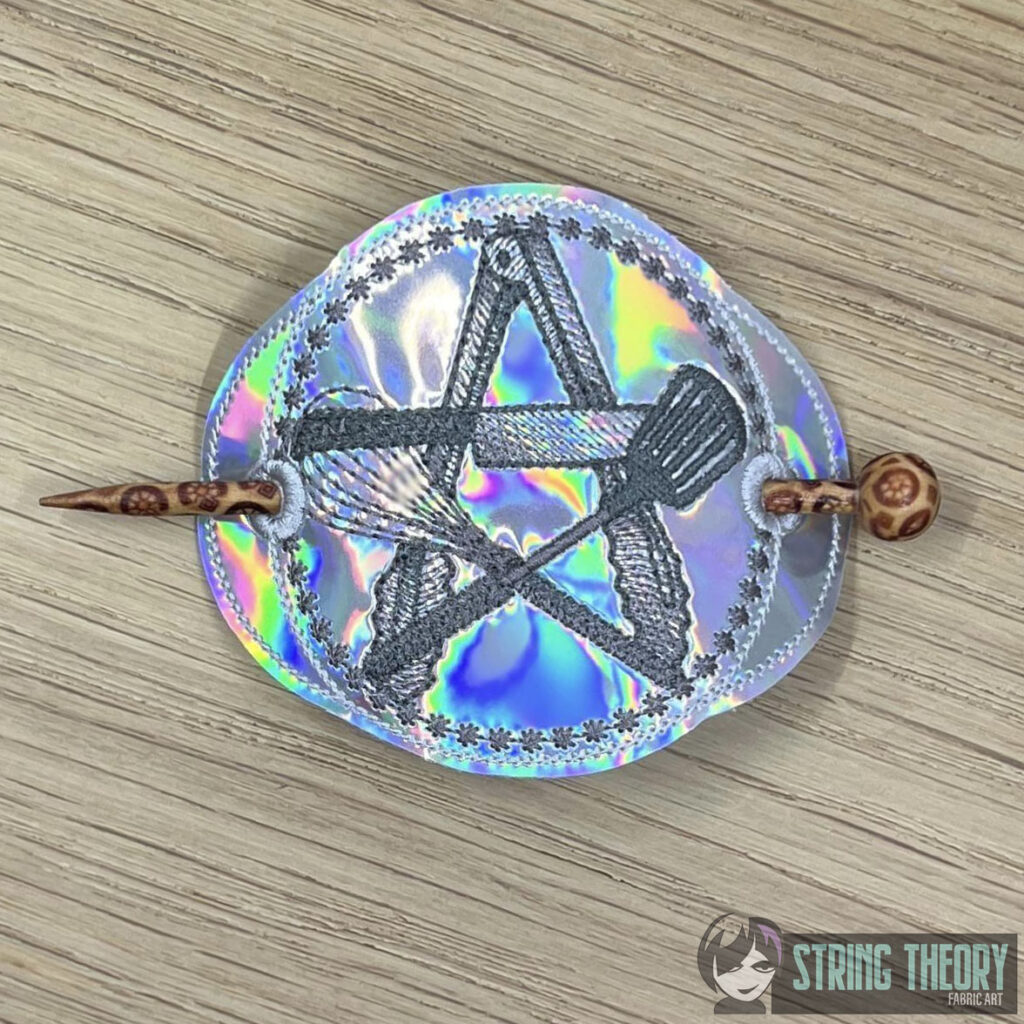 KItchen Witch – String Theory Fabric Art