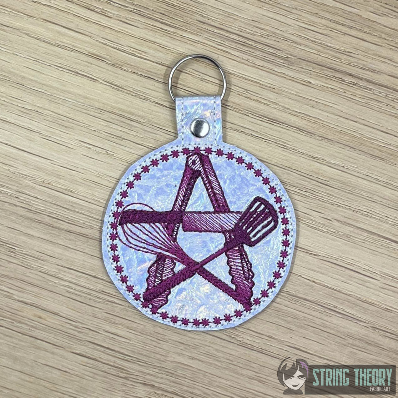 KItchen Witch – String Theory Fabric Art