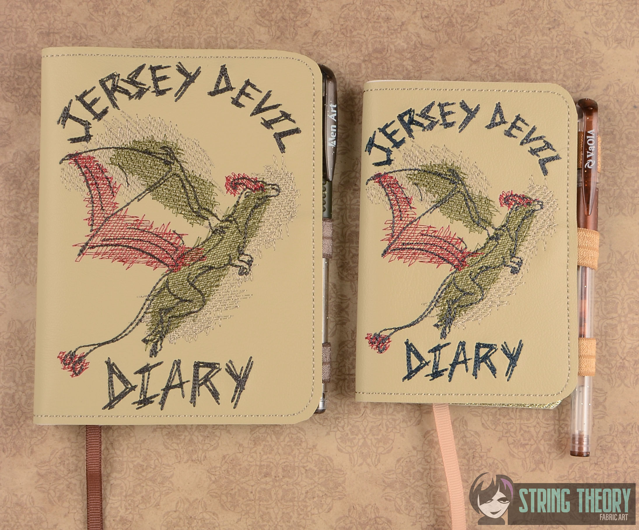 Cryptid Hunter – Jersey Devil Diary Notebook Cover – String Theory ...
