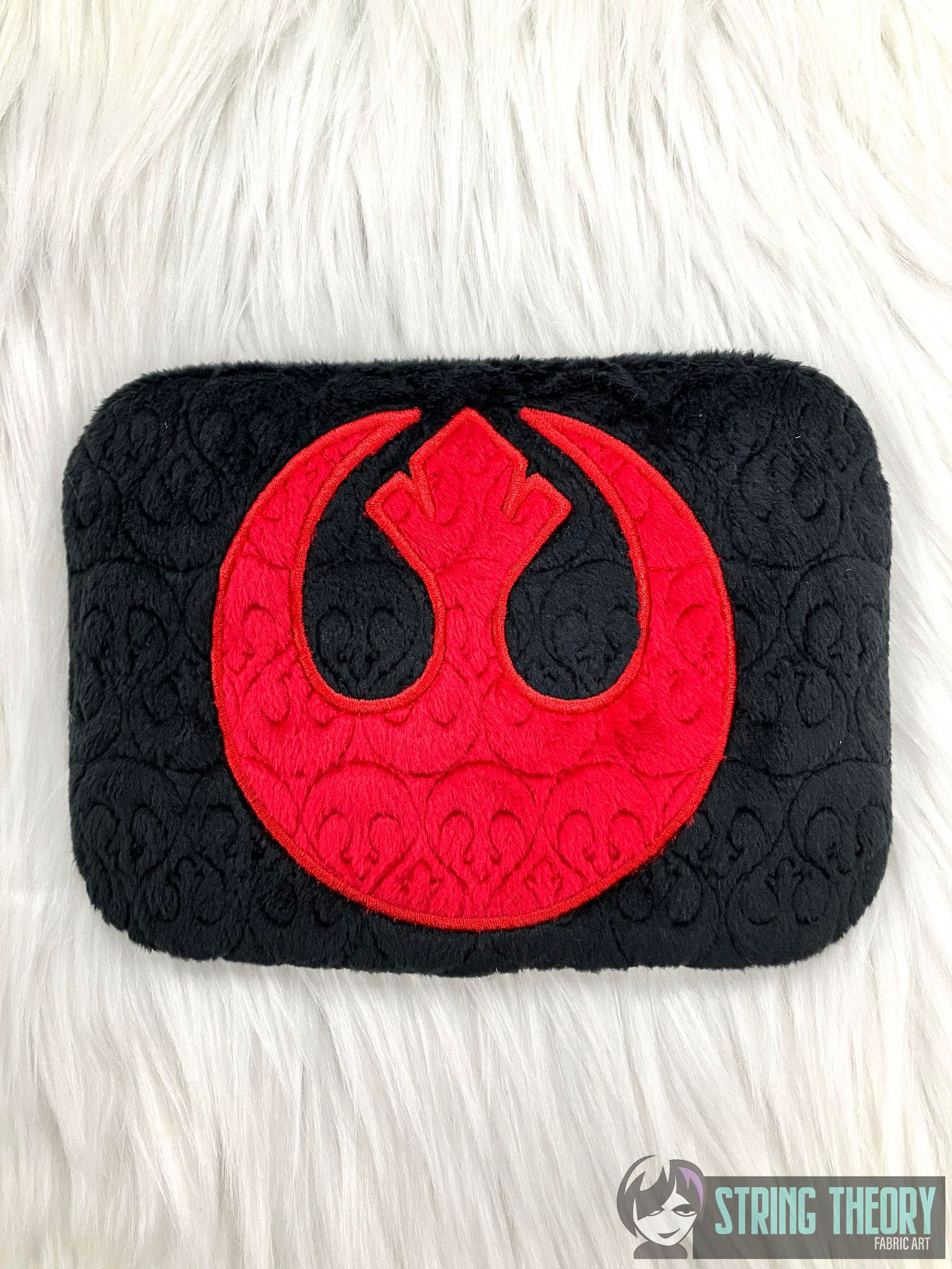 Star Battles Good Team Logo Mug Rug – String Theory Fabric Art