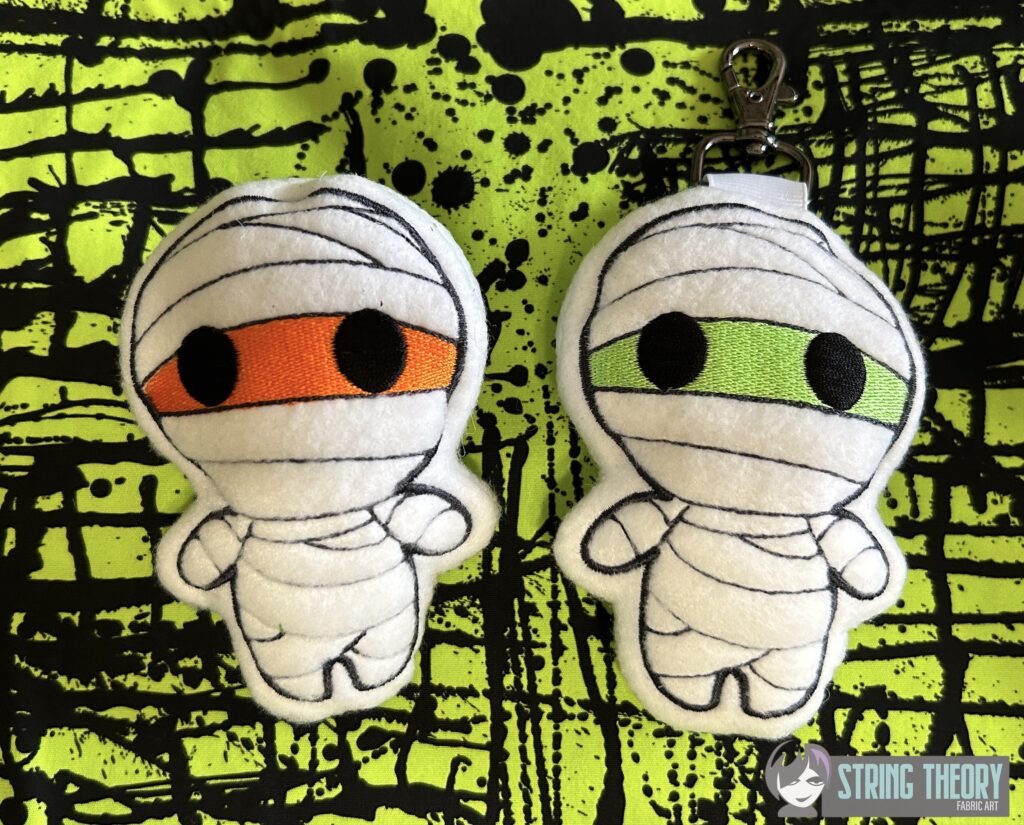 Chibi Mummy Stuffie – String Theory Fabric Art