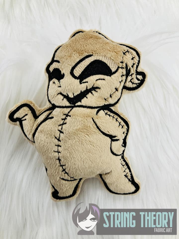 Chibi Burlap Bug Guy Stuffie – String Theory Fabric Art