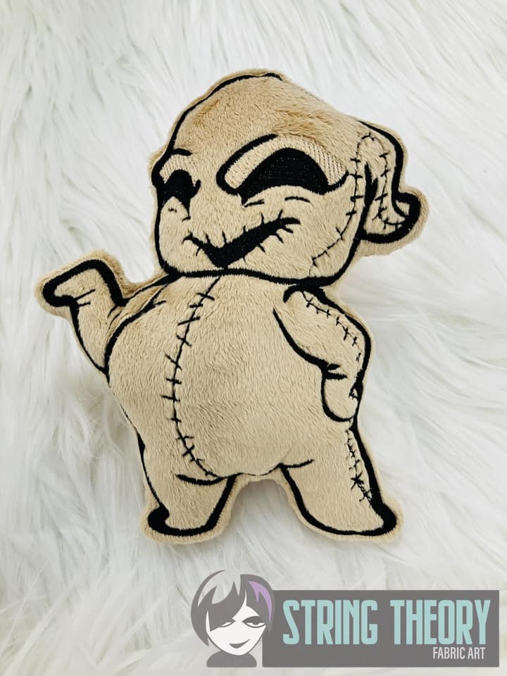 Chibi Burlap Bug Guy Stuffie – String Theory Fabric Art