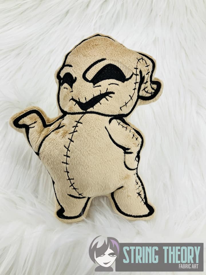 Chibi Burlap Bug Guy Stuffie – String Theory Fabric Art