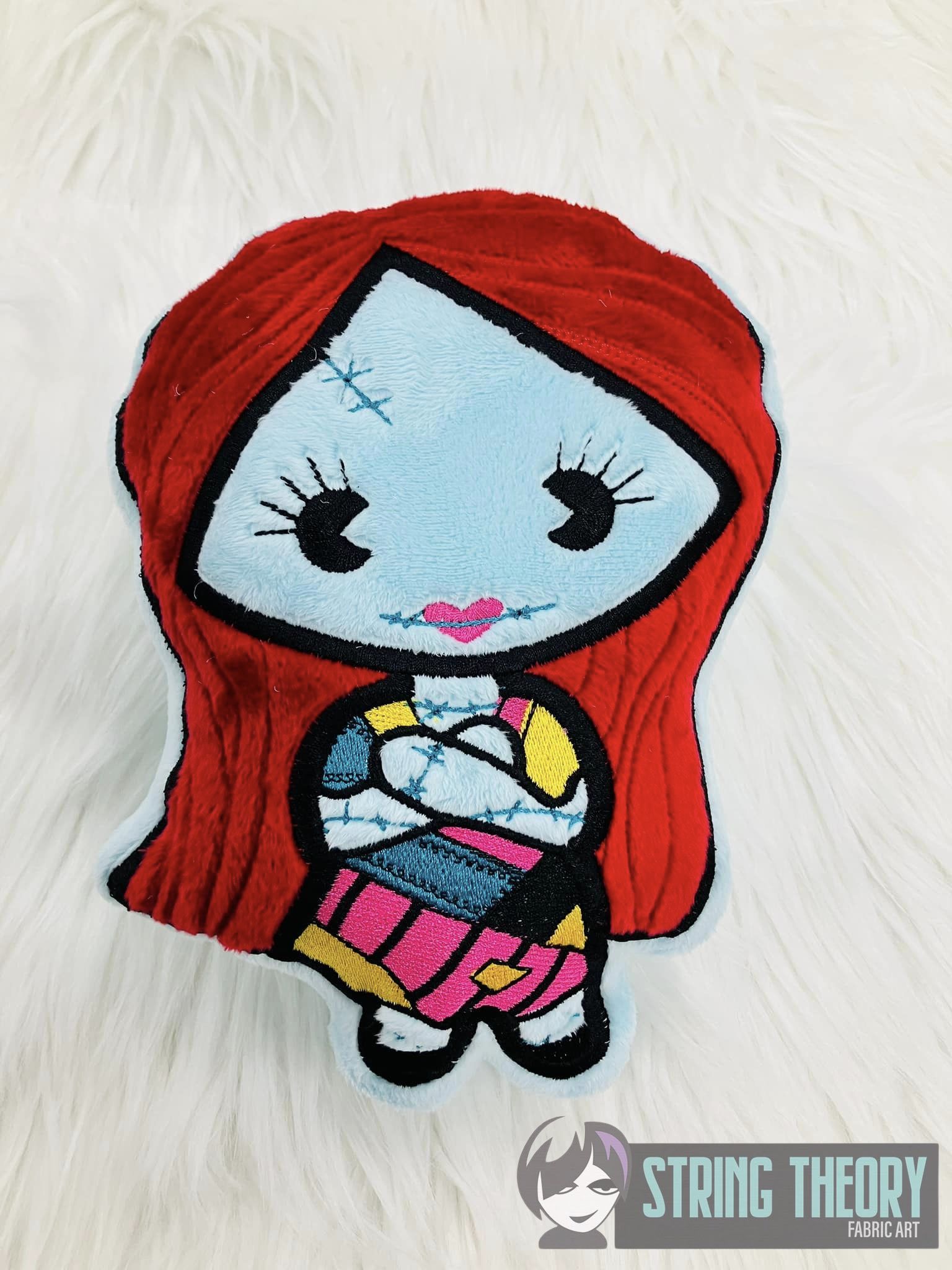 Chibi Patch Girl Stuffie – String Theory Fabric Art