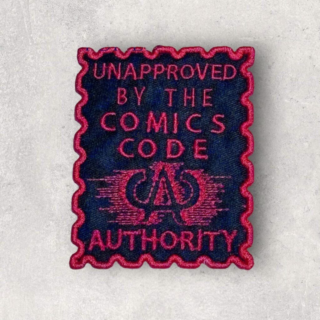 Comic Code Authority – String Theory Fabric Art