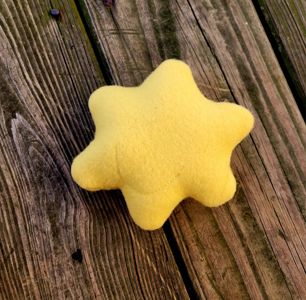 Dust Sprite Candy Star Stuffie – String Theory Fabric Art