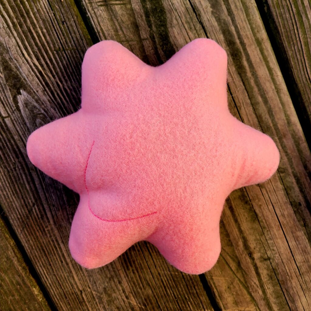 Dust Sprite Candy Star Stuffie – String Theory Fabric Art