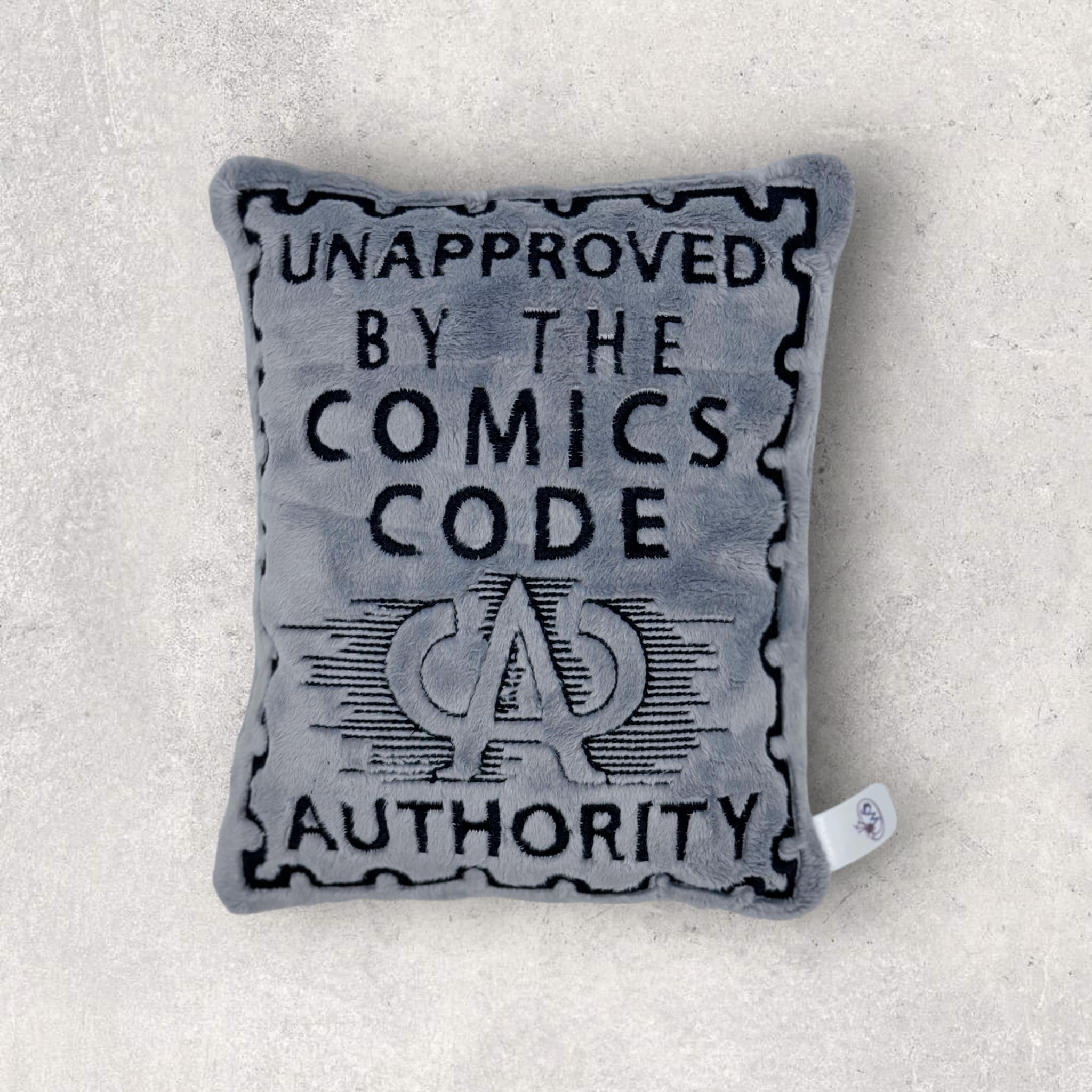 Comic Code Authority Stuffie – String Theory Fabric Art